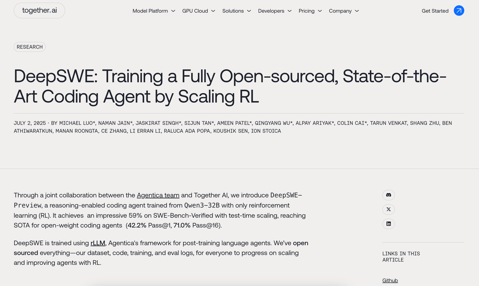 Deep SWE - The Rundown AI